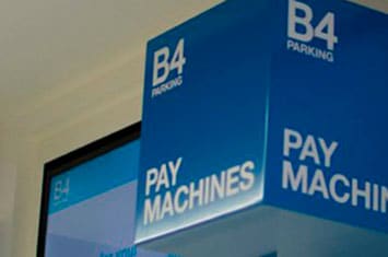 B4 Car Park Signage | Sign Makers Birmingham | Hollywood Monster